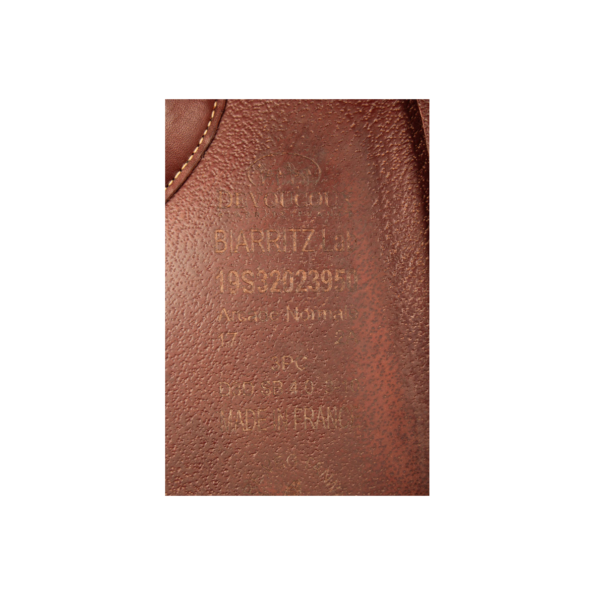 17" Devoucoux BIARRITZ LAB Saddle SO074260